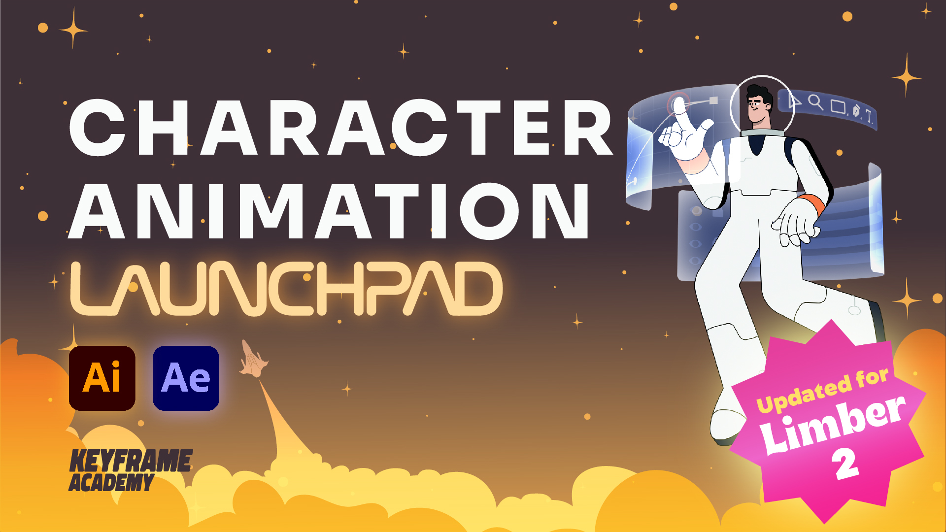 Character animation launchpad